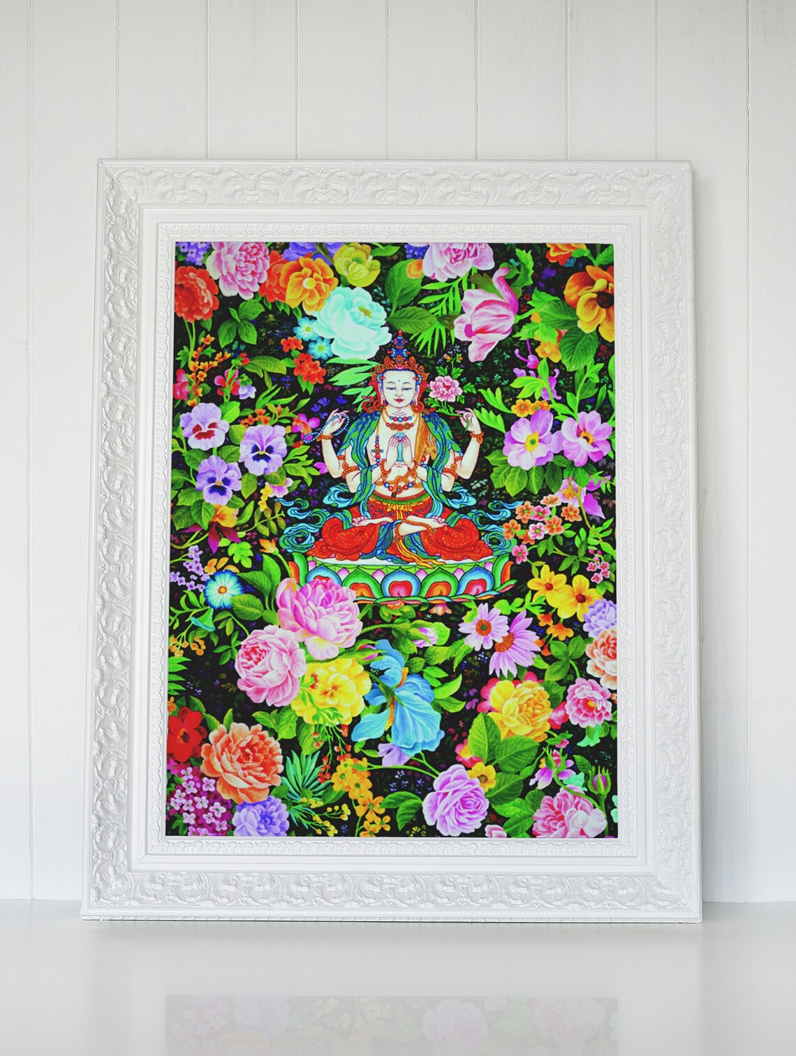 Chenrezig: Compassion Series 4. Tibetan Contemporary Art by Karma ...