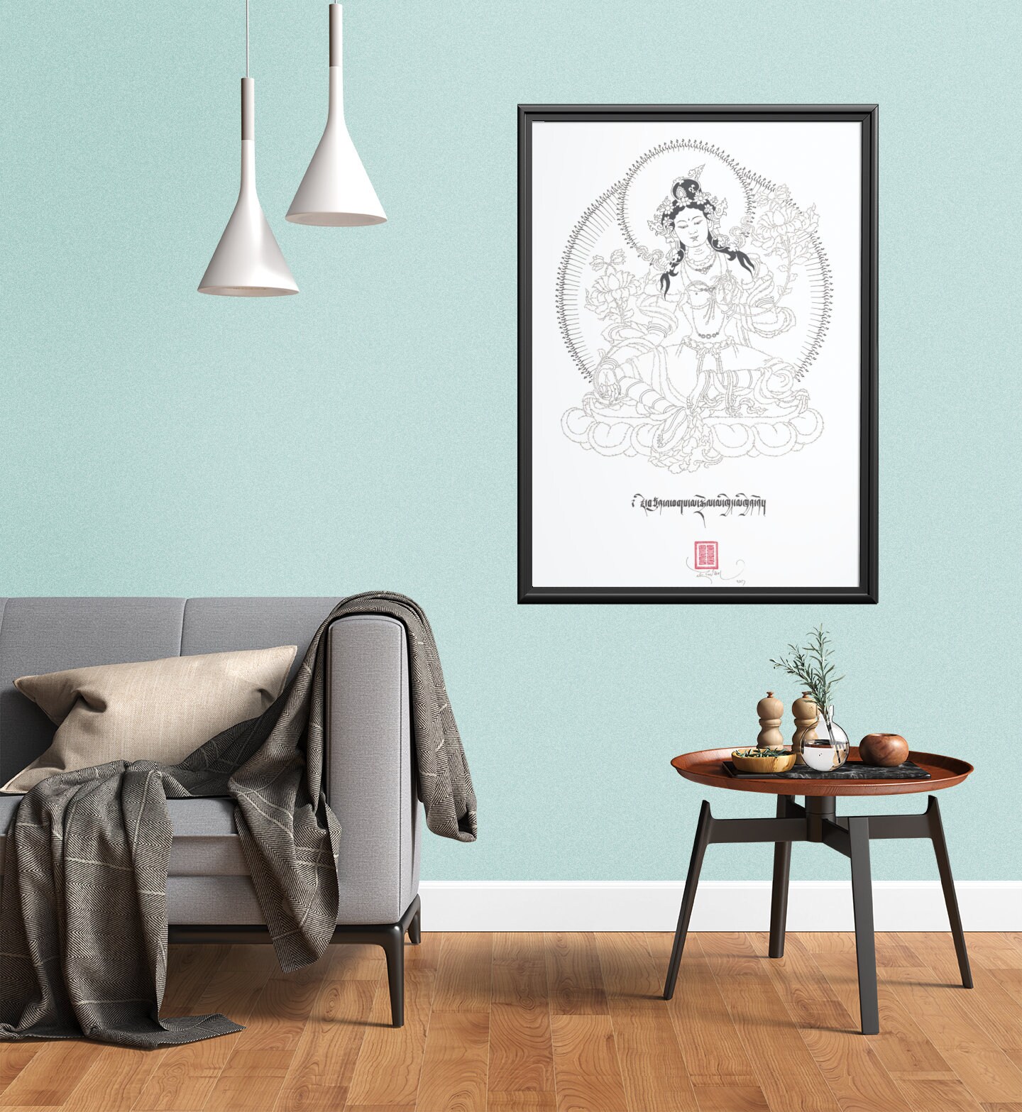 Dolma Kusungthuk: the Mind, Body, and Speech of Tara. Calligraphy Art ...