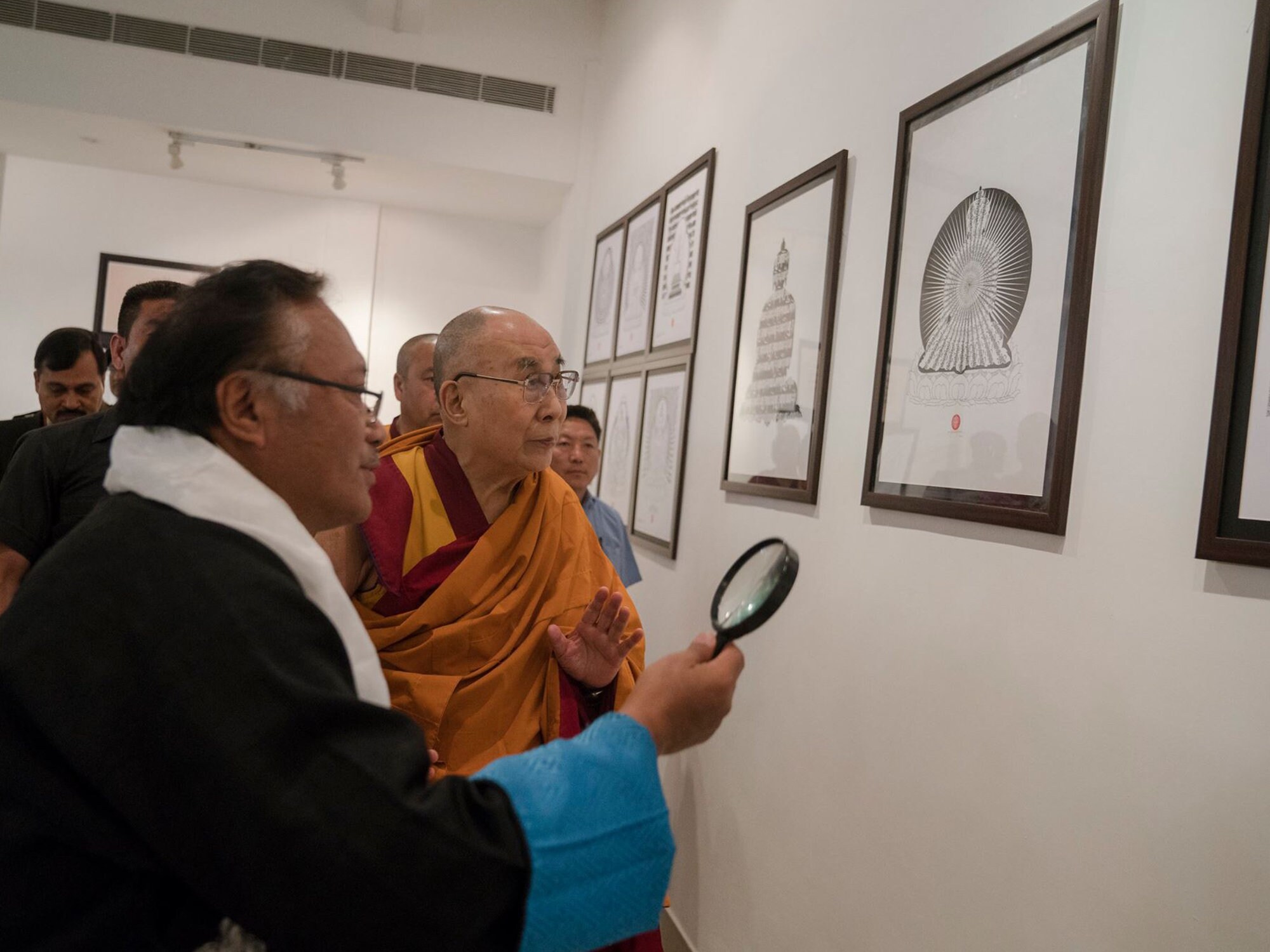 Prajñaparamita. Calligraphy Art by Jamyang Dorjee Chakrishar. Museum ...