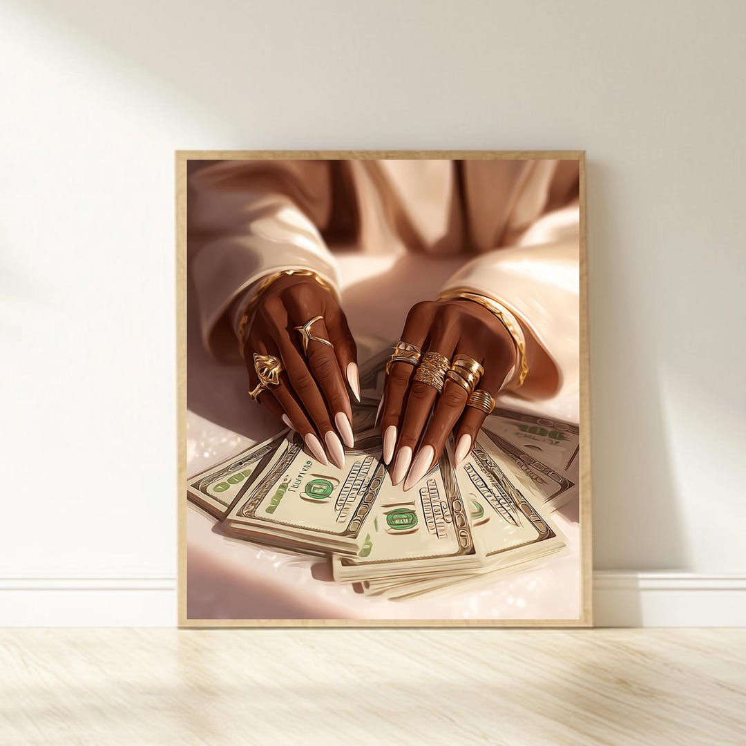 Money Print | Luxurious Wealth Wall Art(digital Download) - Etsy