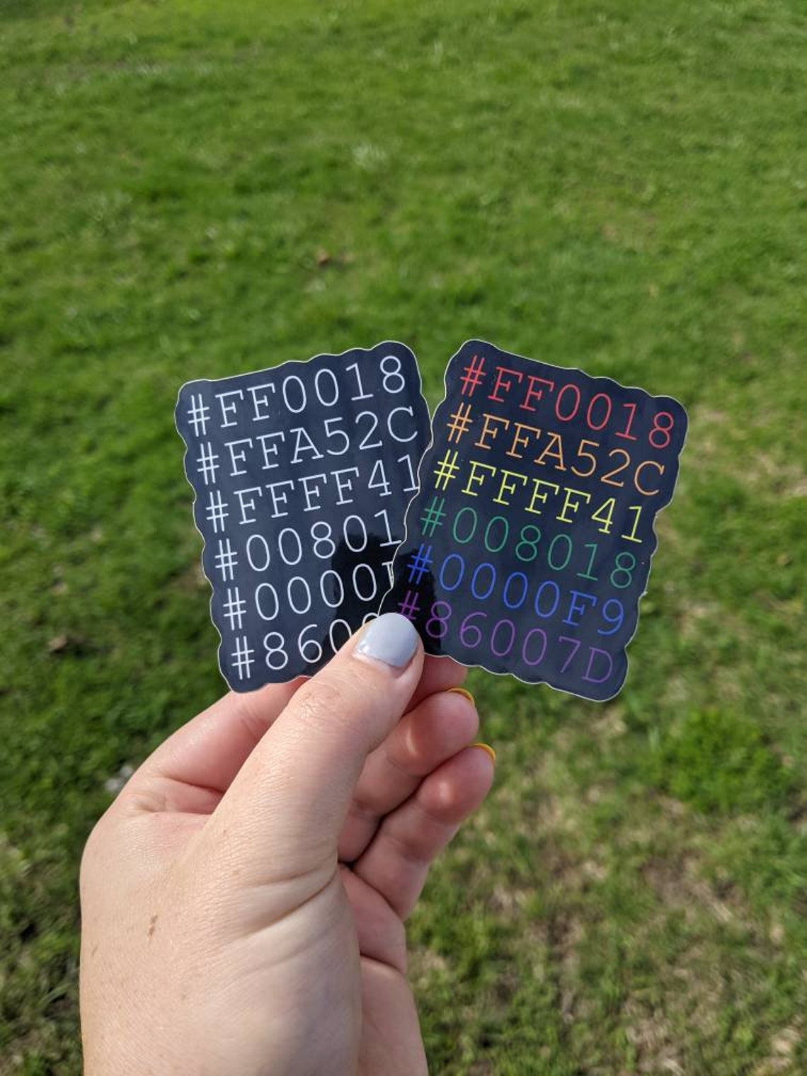 LGBTQ Pride Hex Stickers Subtle Pride Stickers Rainbow - Etsy