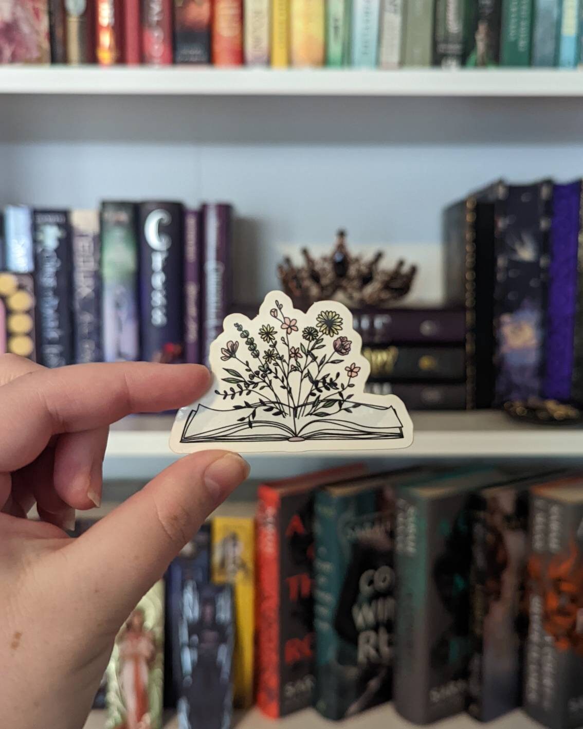 Wildflower Magic Book Sticker Book Sticker Imagination is - Etsy