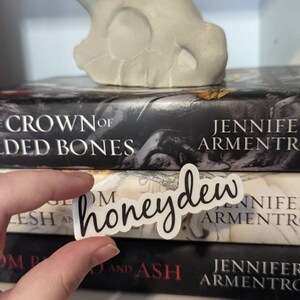 FBAA Inspired Clear Sticker From Blood and Ash Honeydew - Etsy