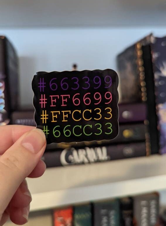 LGBTQ Pride Hex Stickers Subtle Pride Stickers Rainbow - Etsy