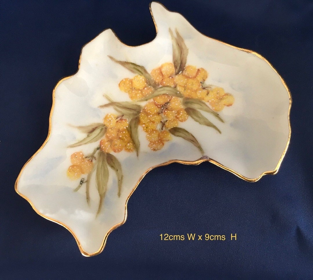 Hand Painted Porcelain Pin Tray - Etsy Australia