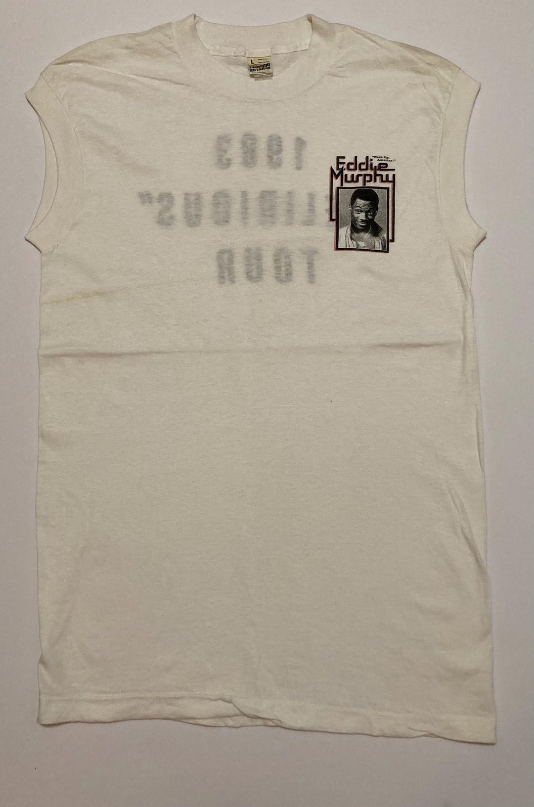 Eddie Murphy 1983 Deliirious Tour Sleeveless T-shirt Vintage - Etsy