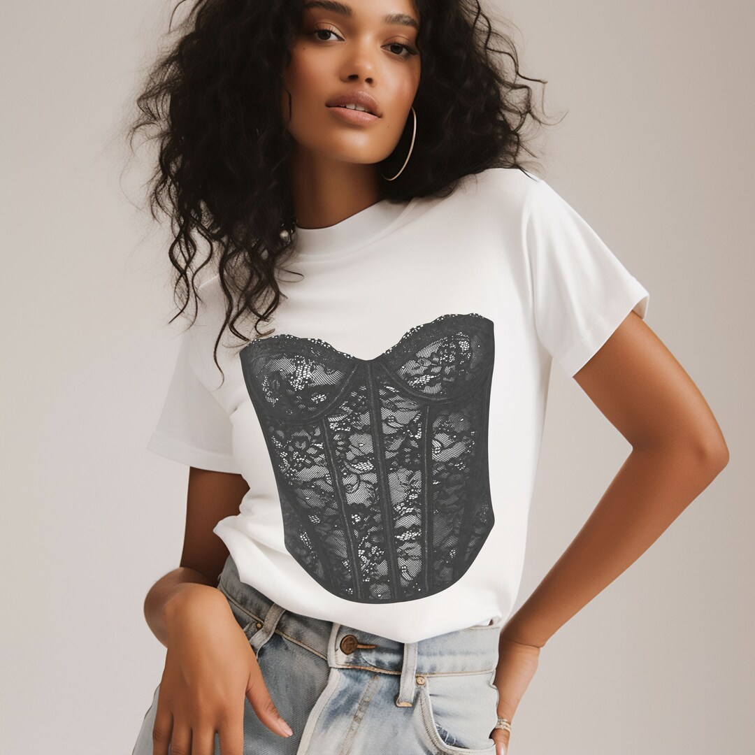 Lingerie Tee Shirt, Lingerie Inspired Shirt, Bridal Shower Gift ...