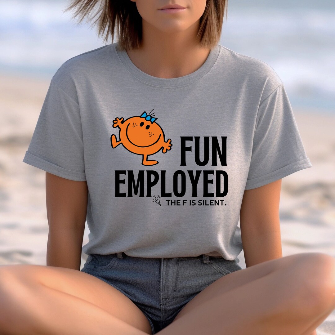 Funemployed T Shirt, Funny Graphic Tee, Gift for Unemployed, Lost Job ...