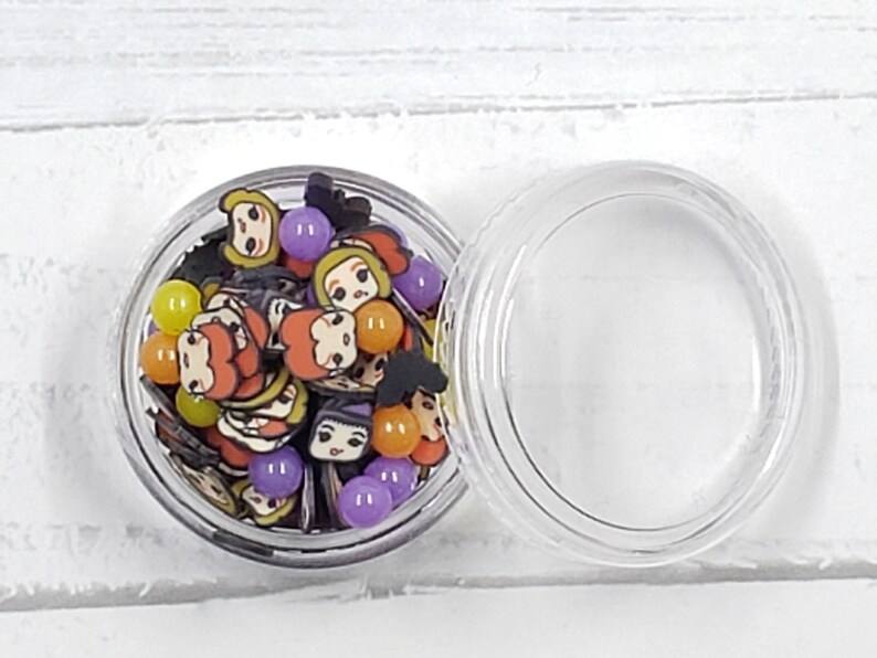 Kawaii Halloween HOCUS POCUS SISTERS Mix Polymer Clay Slices - Etsy