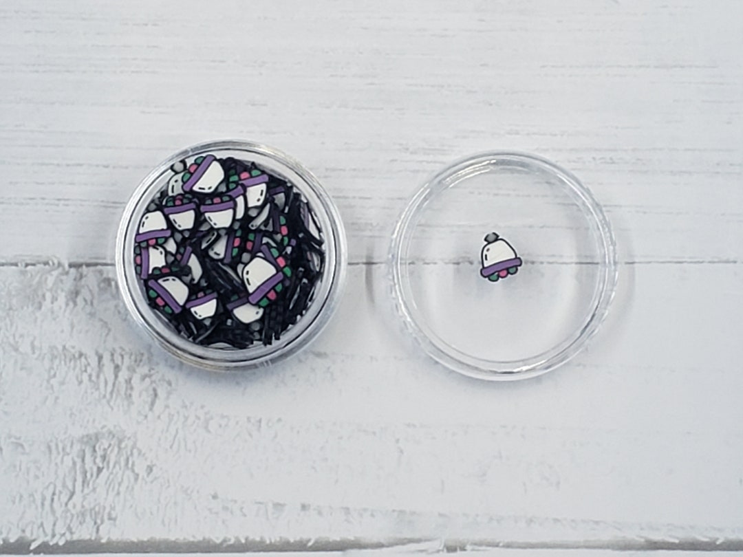 KAWAII ALIEN SPACESHIP Sprinkles Polymer Clay, Fake Sprinkles, Nail Art ...