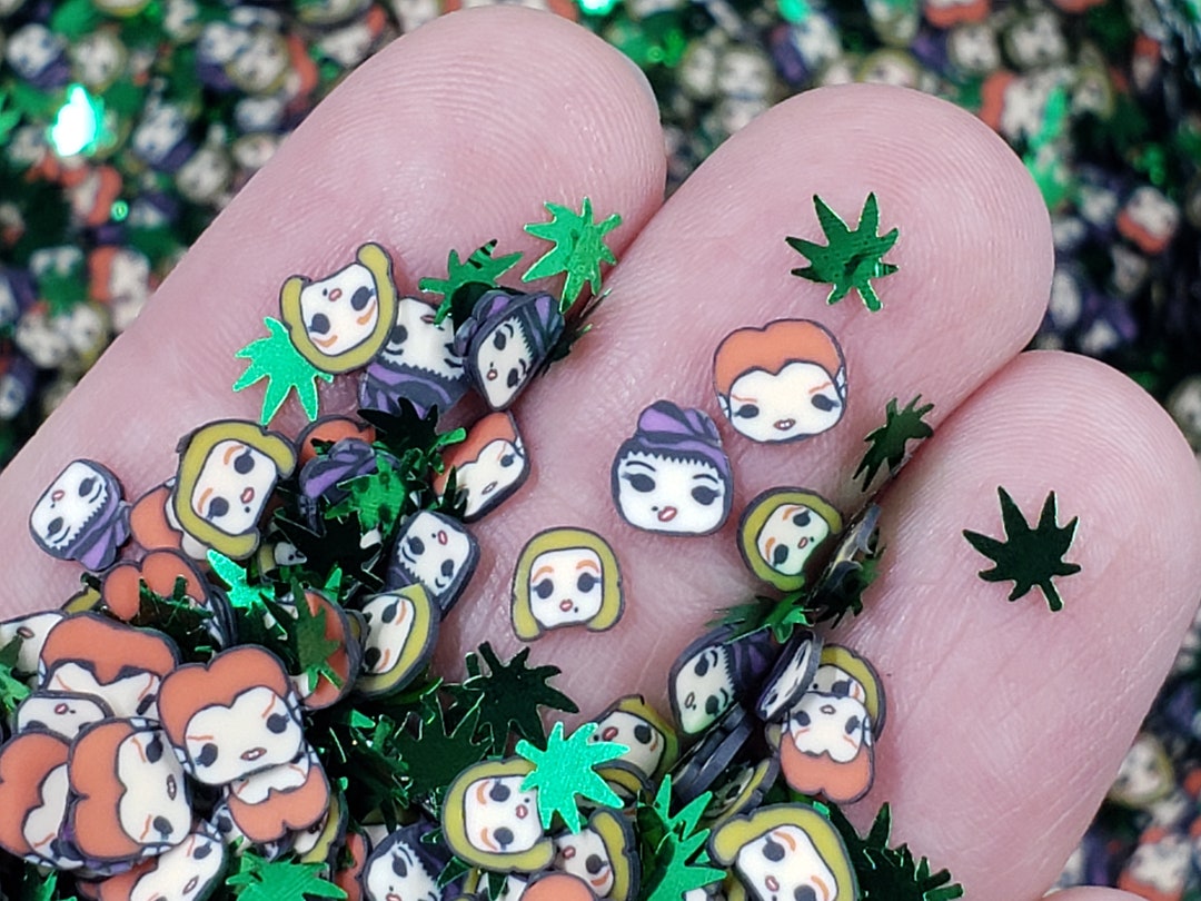 Hocus Pocus Polymer Clay Slices: Kawaii HAPPY SISTERS Halloween ...