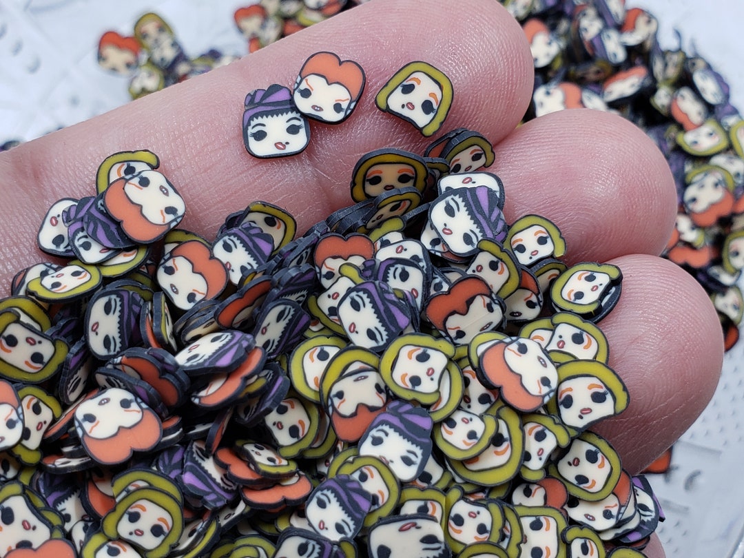 Hocus Pocus Sisters Polymer Clay Slices: Halloween Kawaii Sprinkles - Etsy