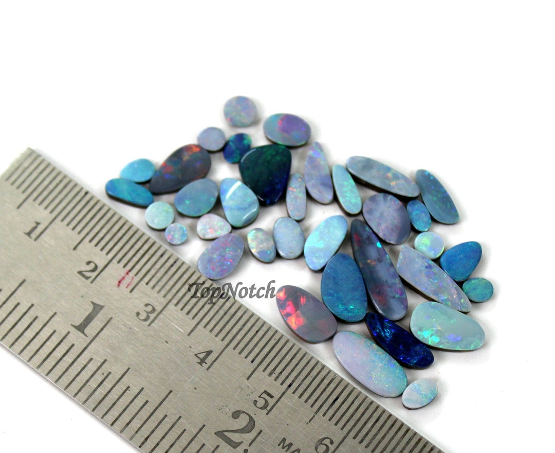 Natural Opal Doublet Cabochon Gemstone Mix Lot Loose - Etsy