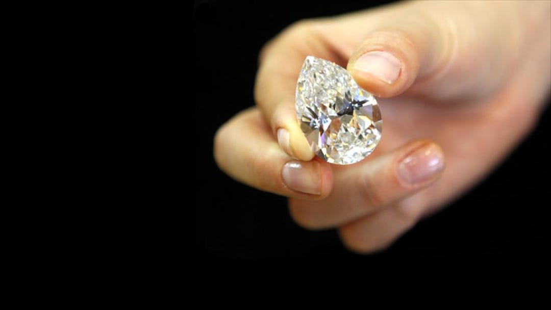 CVD Diamond Pear 2.5x3.5mm Pear Cut - VVSI Clarity EF Color Lab Grown ...