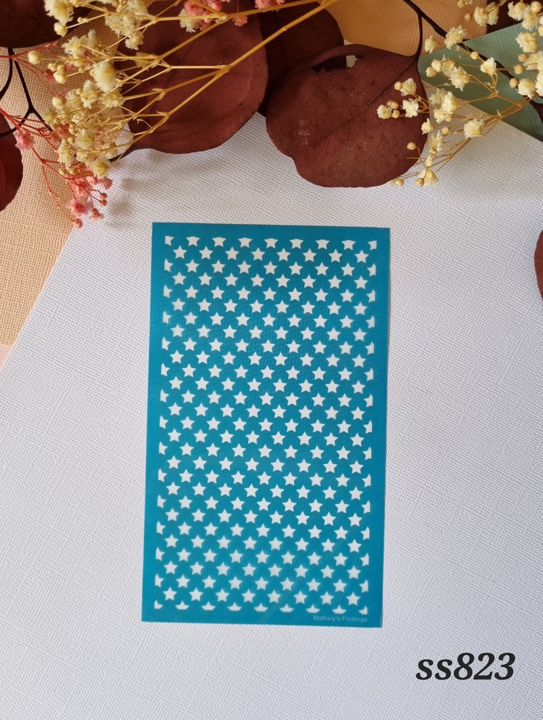 SS823 All Star Pattern Silk Screen - Etsy Australia