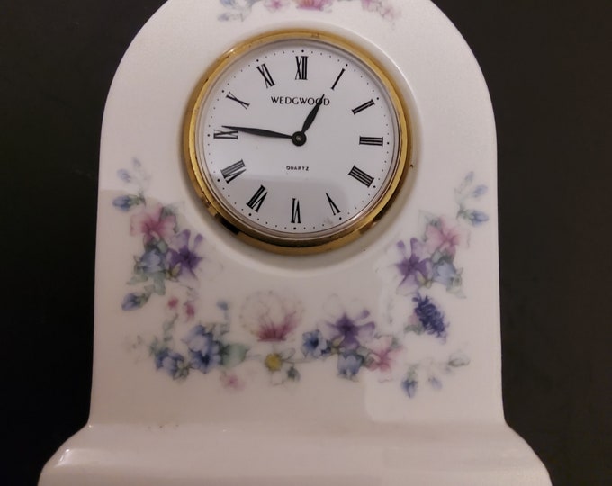 Wedgwood Angela Bone-china Mantle Clock (1980) - Etsy