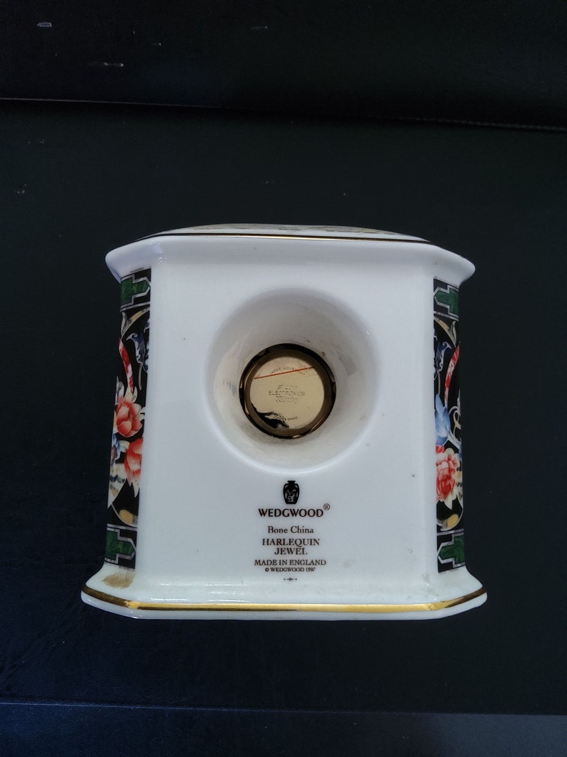 Wedgwood Bone-china Mantle Clock - Etsy
