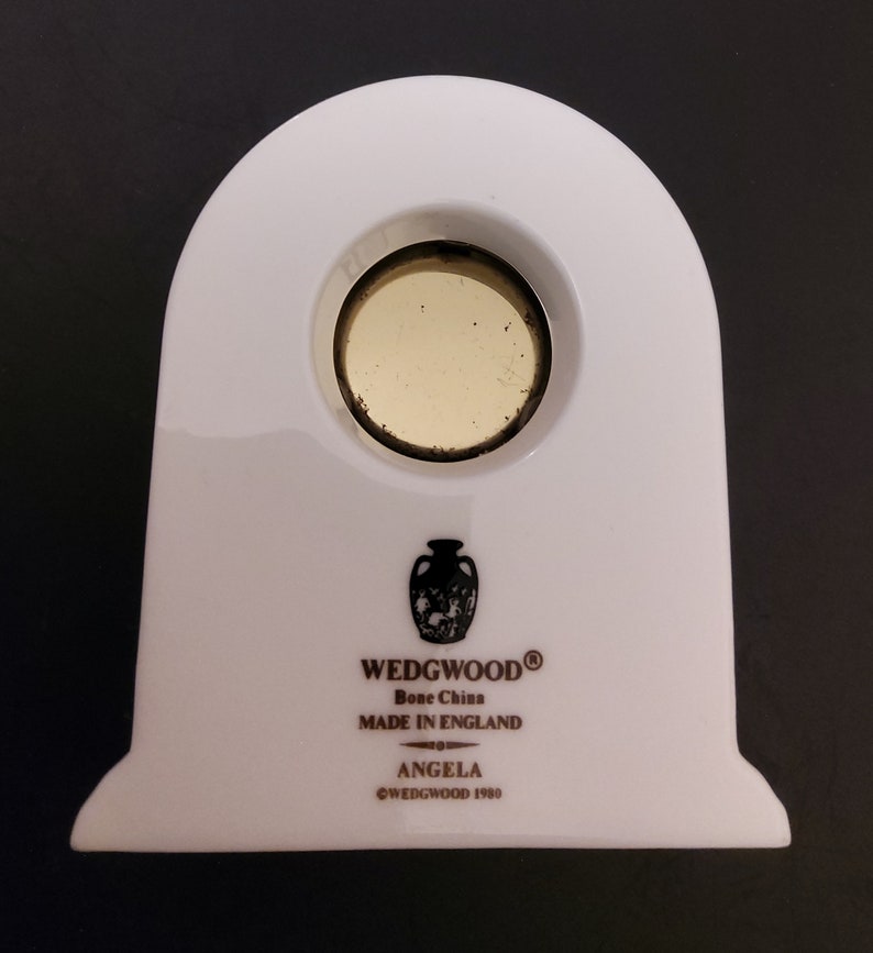 Wedgwood Angela Bone-china Mantle Clock (1980) - Etsy