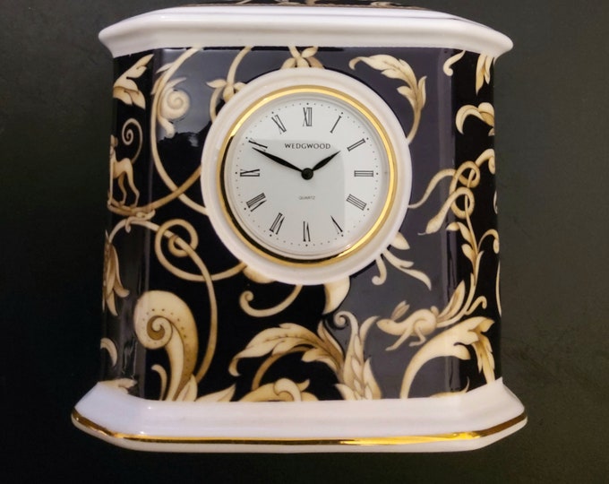 Wedgwood Bone-china Mantle Clock - Etsy
