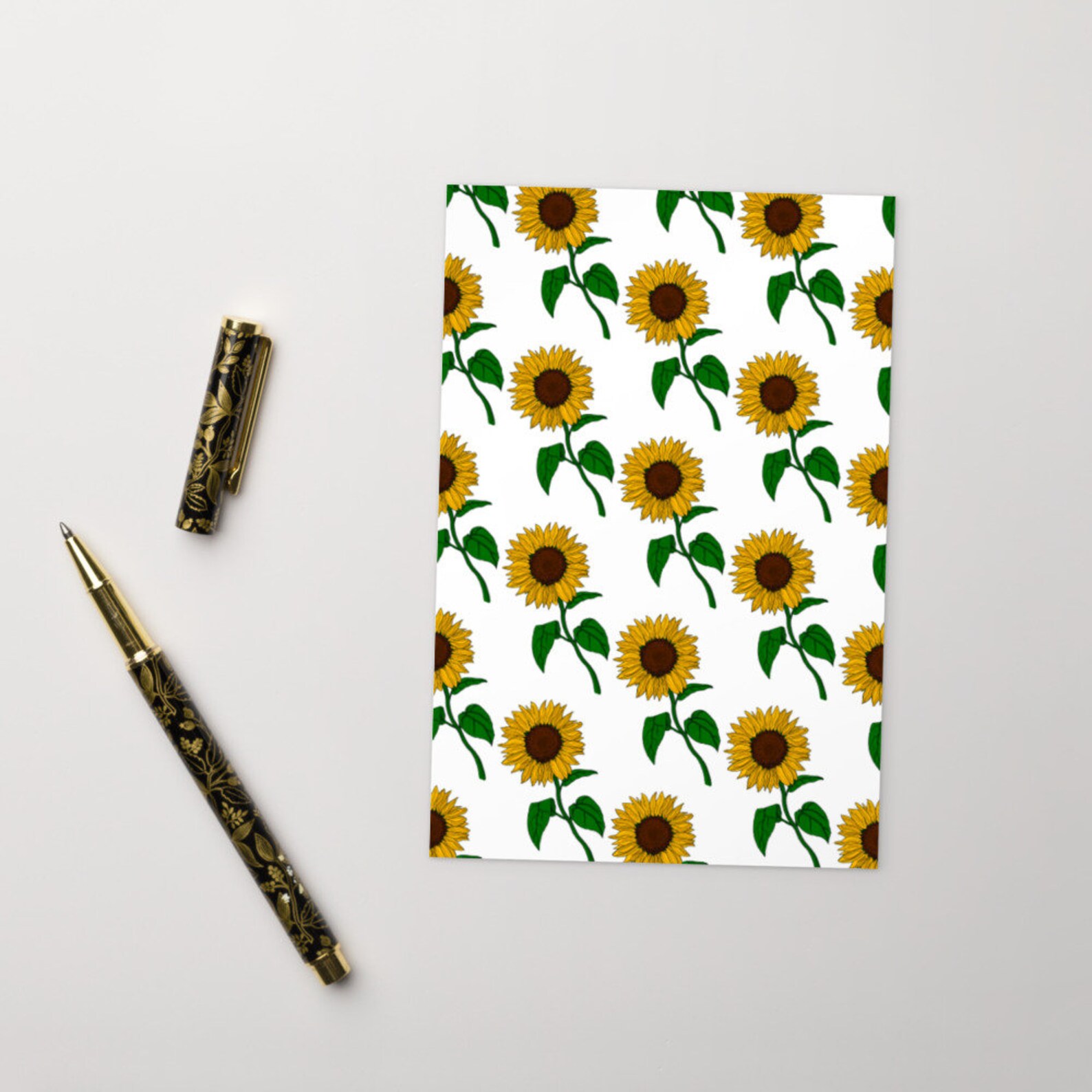 Sunflower Postcard Sunshine Flower Postcard, Birthday Card, Friend BFF ...
