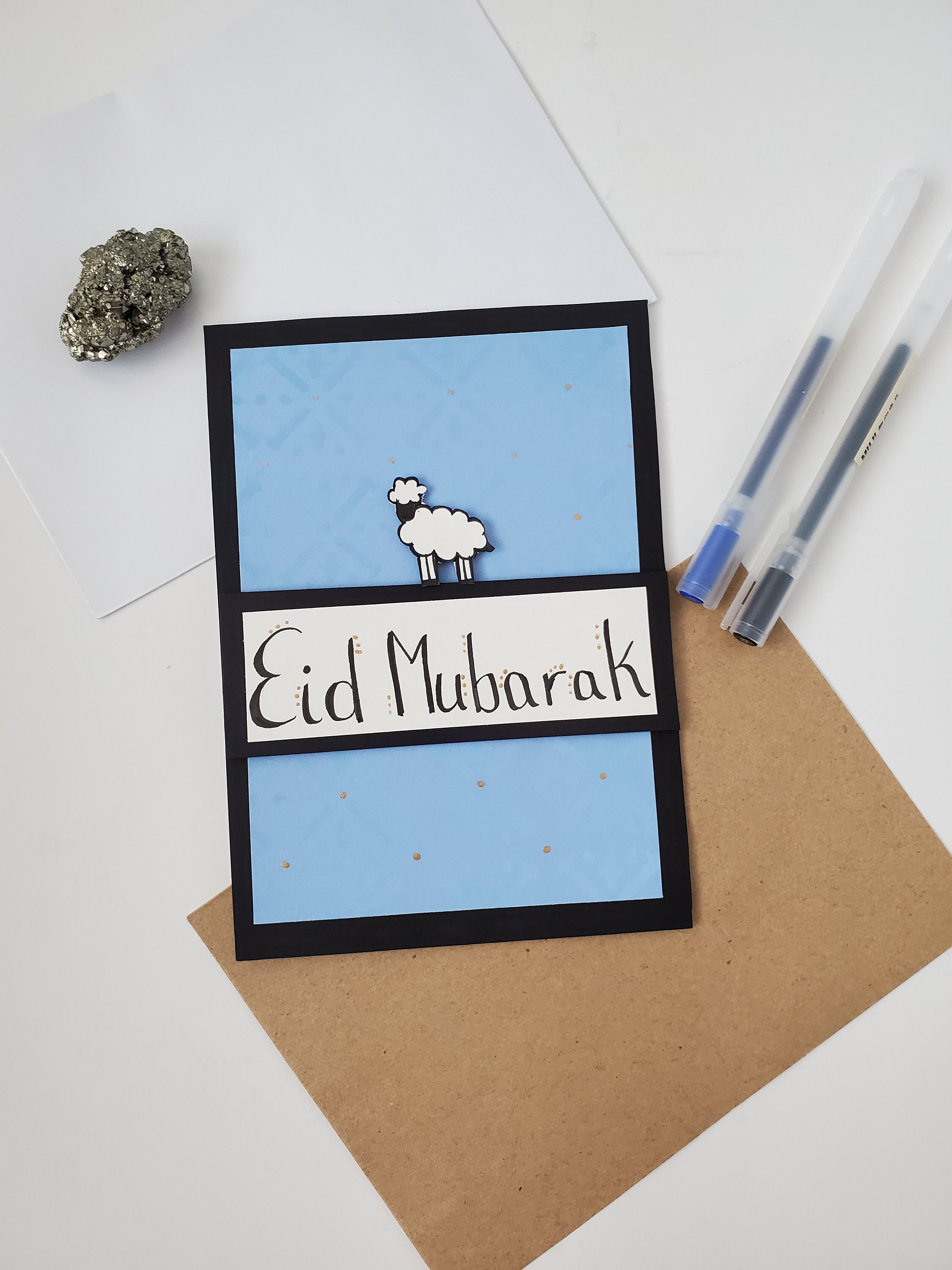 Eid Card Eid Mubarak Islamic Card Lamb Sheep Muslim - Etsy