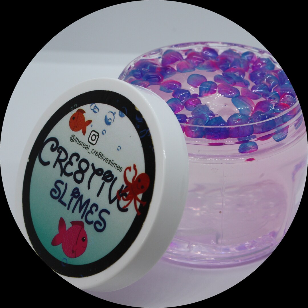 Dragon Scales Clear Slime 6 oz - Etsy España