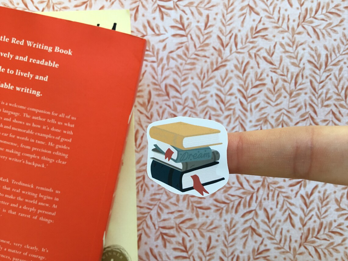 Book Sticker Sheet Bullet Journal Planner Stickers | Etsy