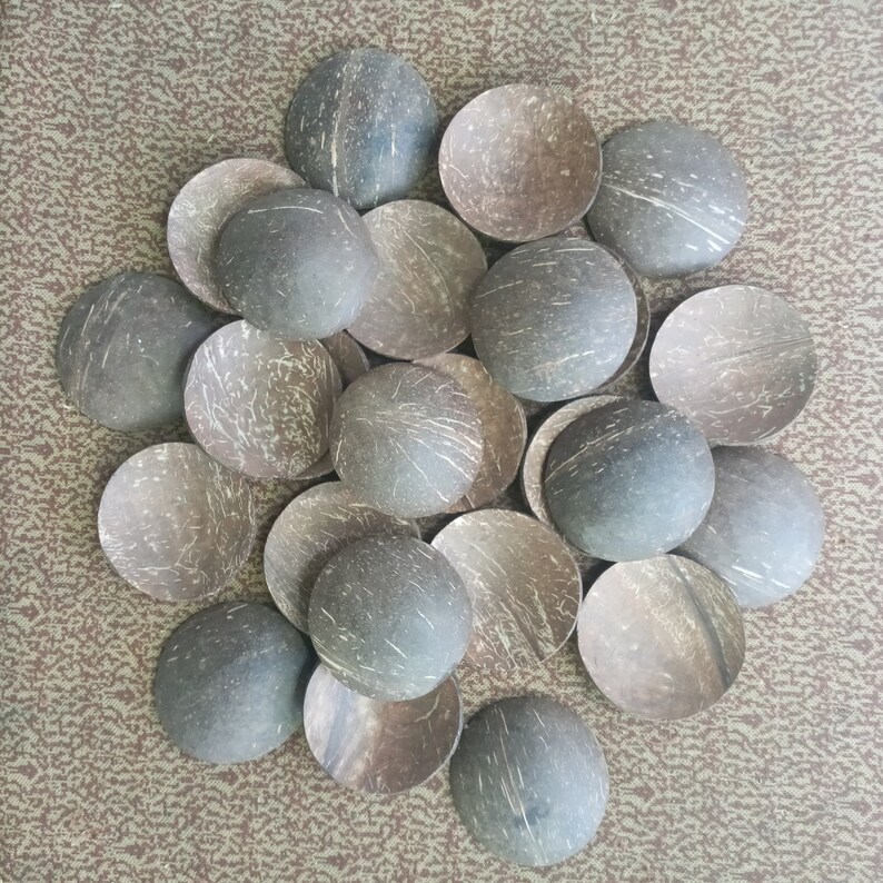 Coconut Shell Chips to Make Your Craft Items,coconut Shell Candle ...