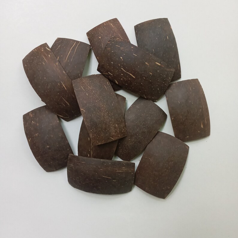 Rectangle Shape Coconut Shell Chips to Make Your Craft Items | Coconut ...