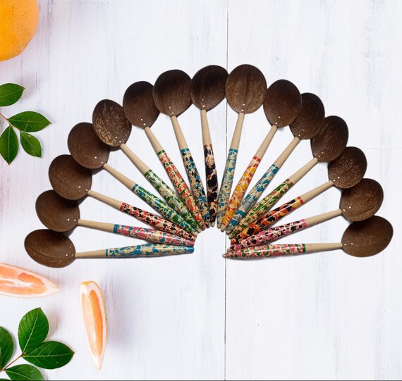 Eco Friendly Sri Lanka Handmade Coconut Shell Spooncoconut | Etsy