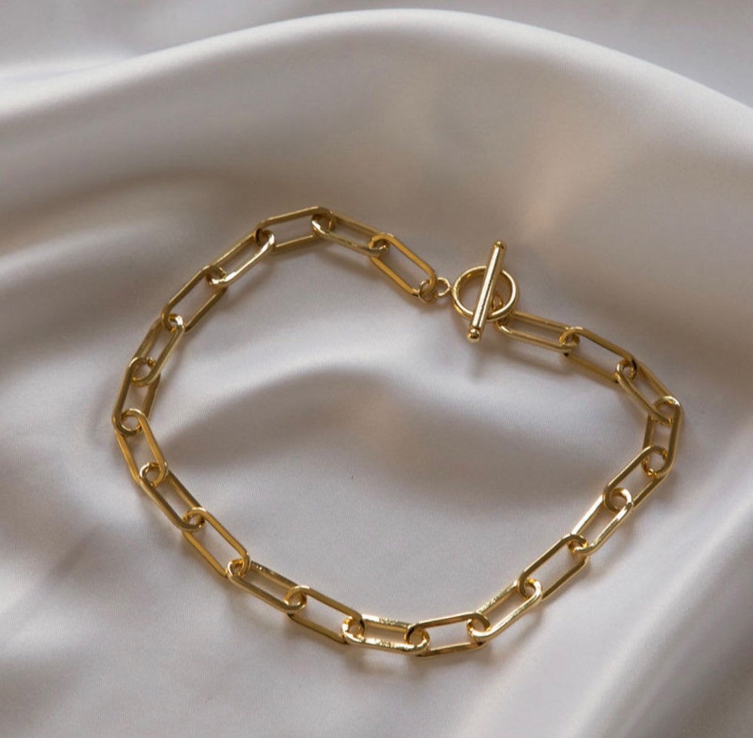 Gold Stainless Steel Chunky Chain (the Lux Chain), Chunky Chain ...