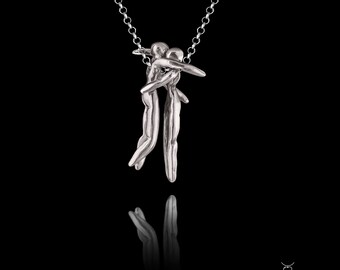 Hug Pendant - Etsy