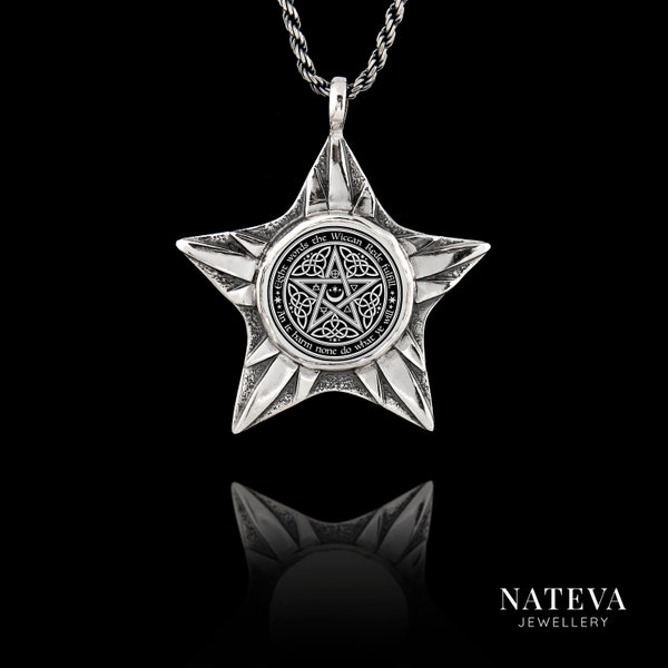 Pentacle Necklace - Etsy