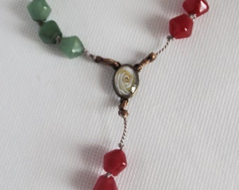 St Dymphna Chaplet Prayer Patron Saint of Anxiety, Stress, and Mental Disorder Rosary With ...