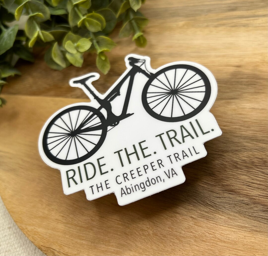 Creeper Trail Sticker Appalachian Trail Sticker WATERPROOF - Etsy