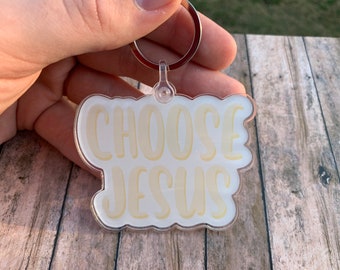 Jesus Keychain - Etsy