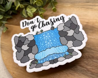 Waterfall Sticker - Etsy