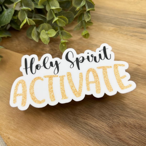Holy Spirit Sticker - Etsy