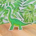 Brachiosaurus Sticker, Dinosaur Sticker WATERPROOF - Etsy