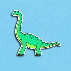 Brachiosaurus Sticker, Dinosaur Sticker WATERPROOF - Etsy