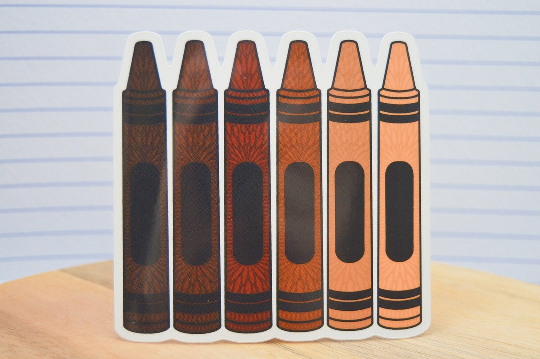Diverse Crayons Sticker, Teacher of All Sticker, Classroom Diversity ...