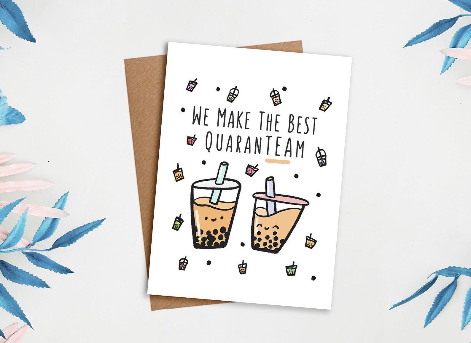 We Make the Best Quaranteam Cute Card Quarantine Card - Etsy