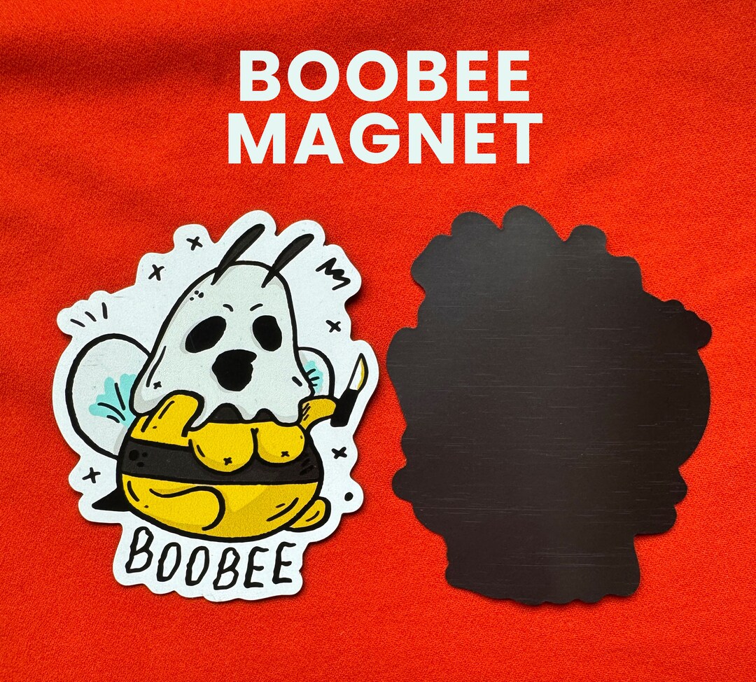 Boobee Magnet | Cute Magnets, Cute Bee Magnet, Fridge Decor, Kids ...