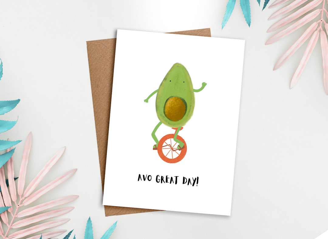 Avo Great Day Card Greeting Card, Cute Card, for Her, Valentines Card ...