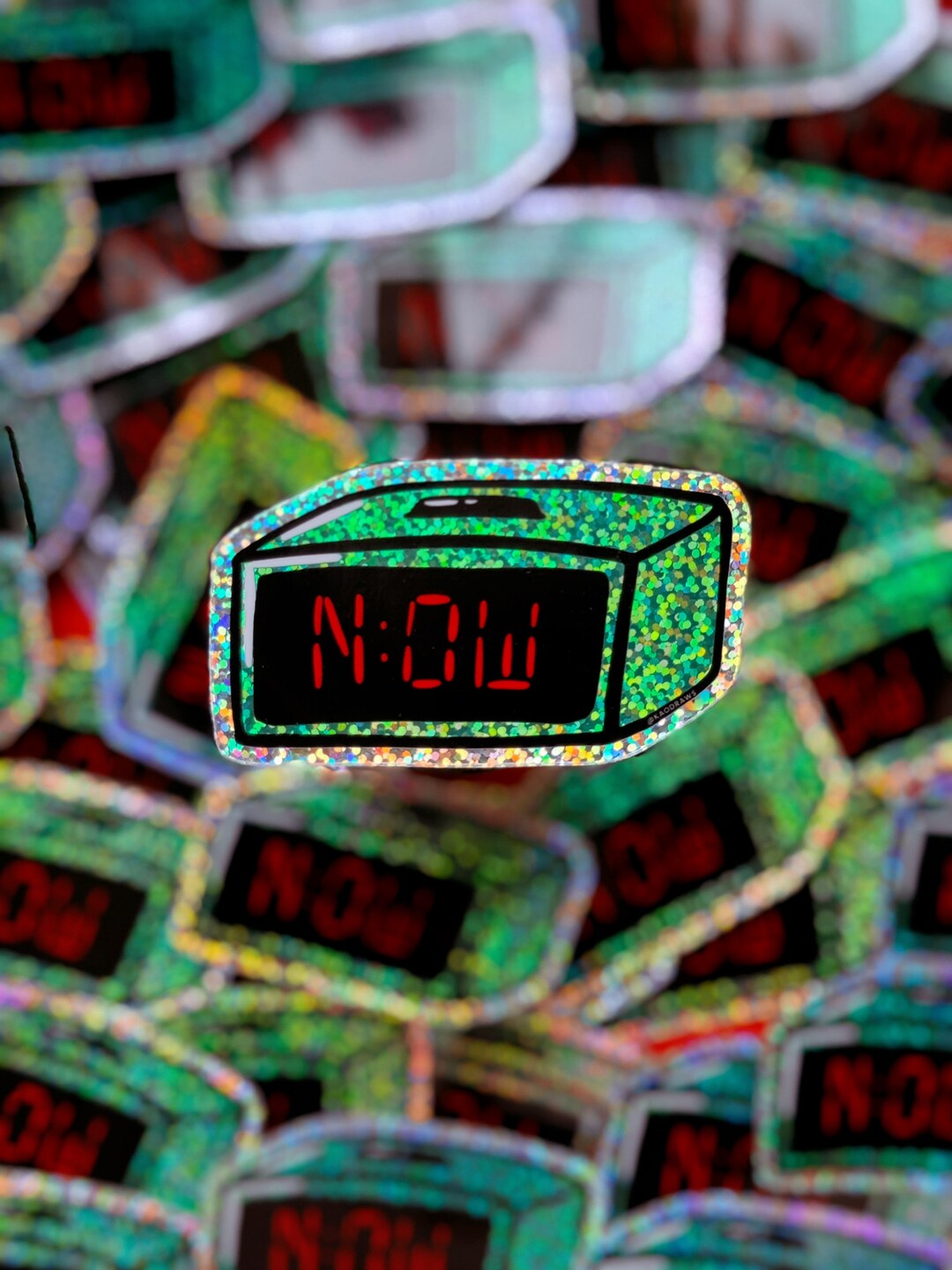 Now Sticker | Cute Stickers, Time Sticker, Waterproof Stickers, Glitter ...