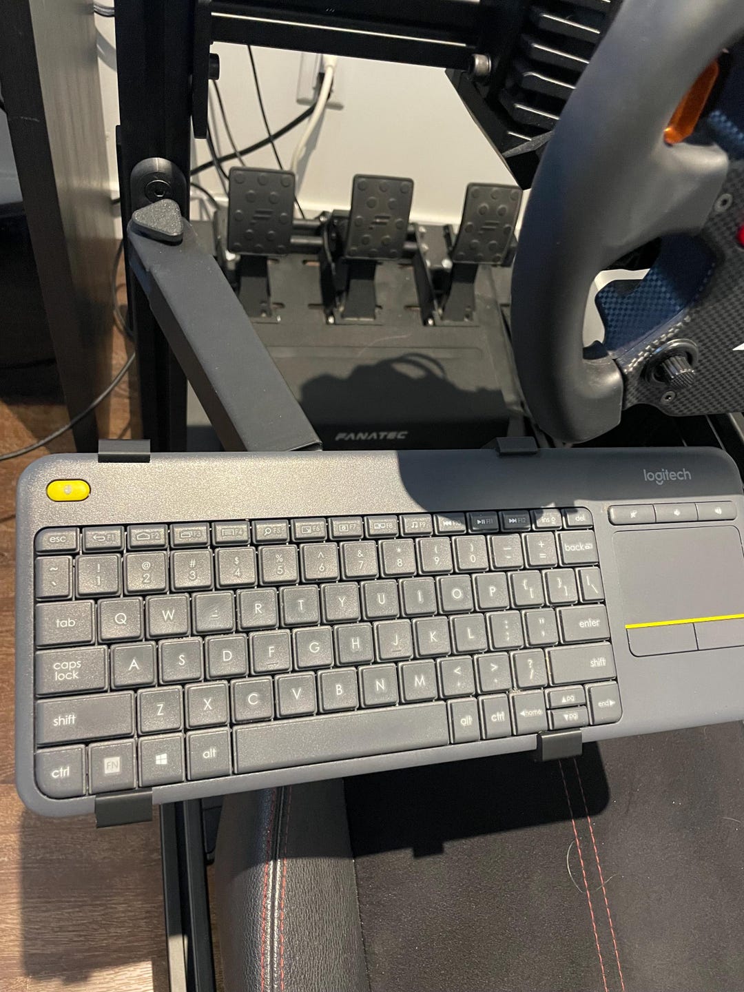 Dual-swivel Keyboard Mount – Ergonomic, Adjustable, and Built for Sim ...