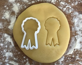 Award Ribbon Cookie Cutter From Mini to Large Polymer Clay Jewelry and ...
