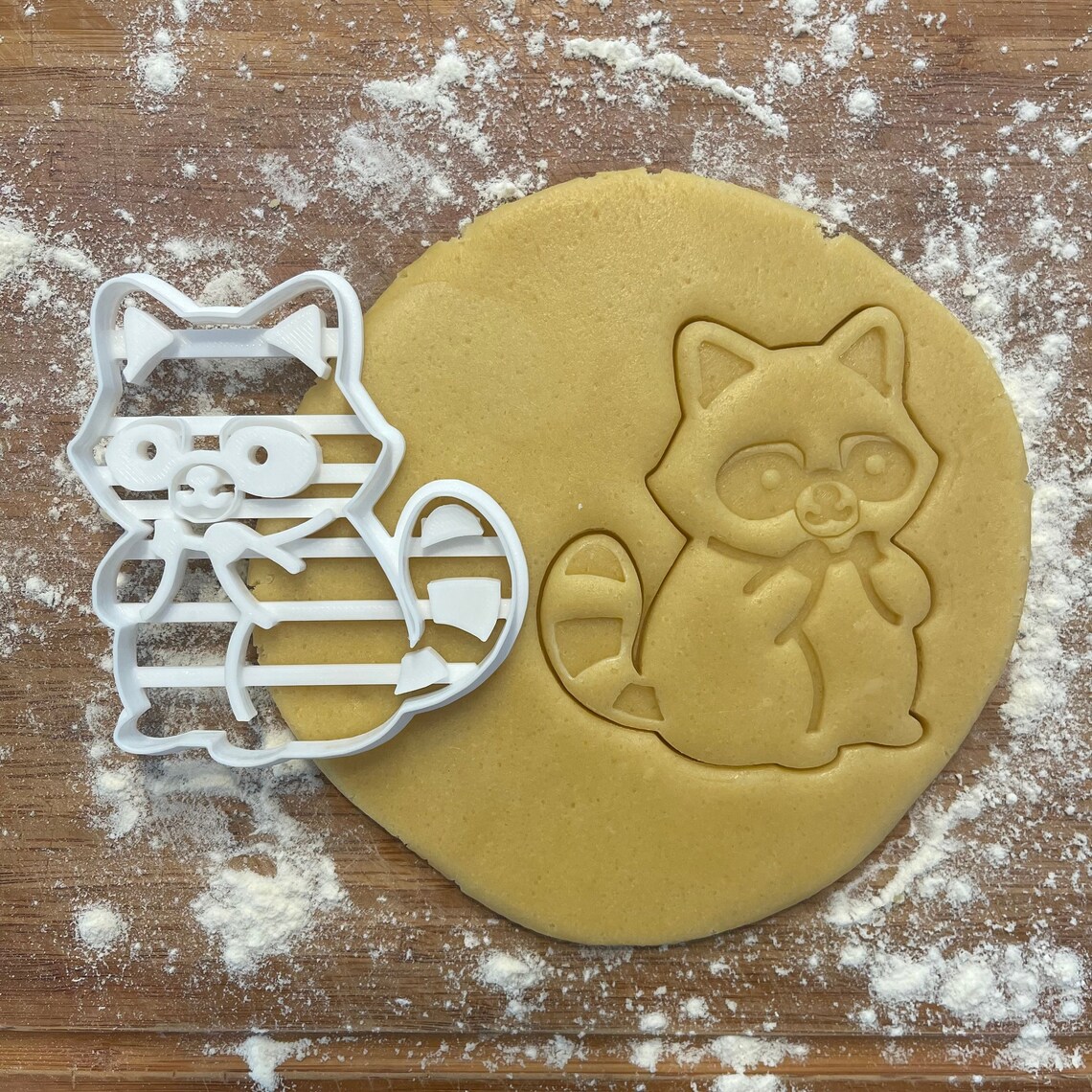 Racoon Cookie Cutter, Kawaii Racoon, Waschbär Cookie Cutter, Trash Bear ...