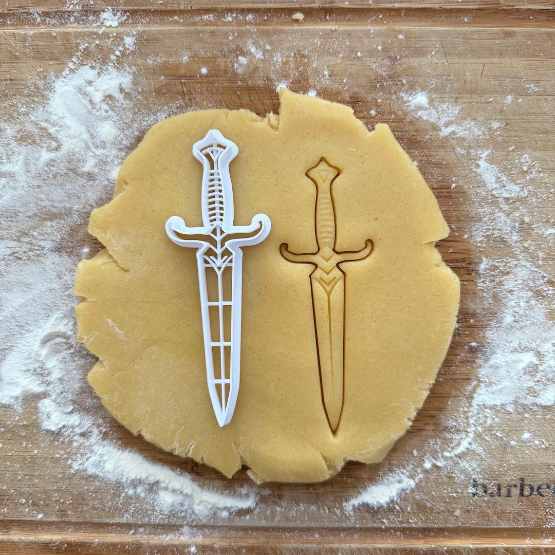 Sword Cookie Cutter – Fantasy Sword Cookie Cutter, Dnd Inspired Baking ...