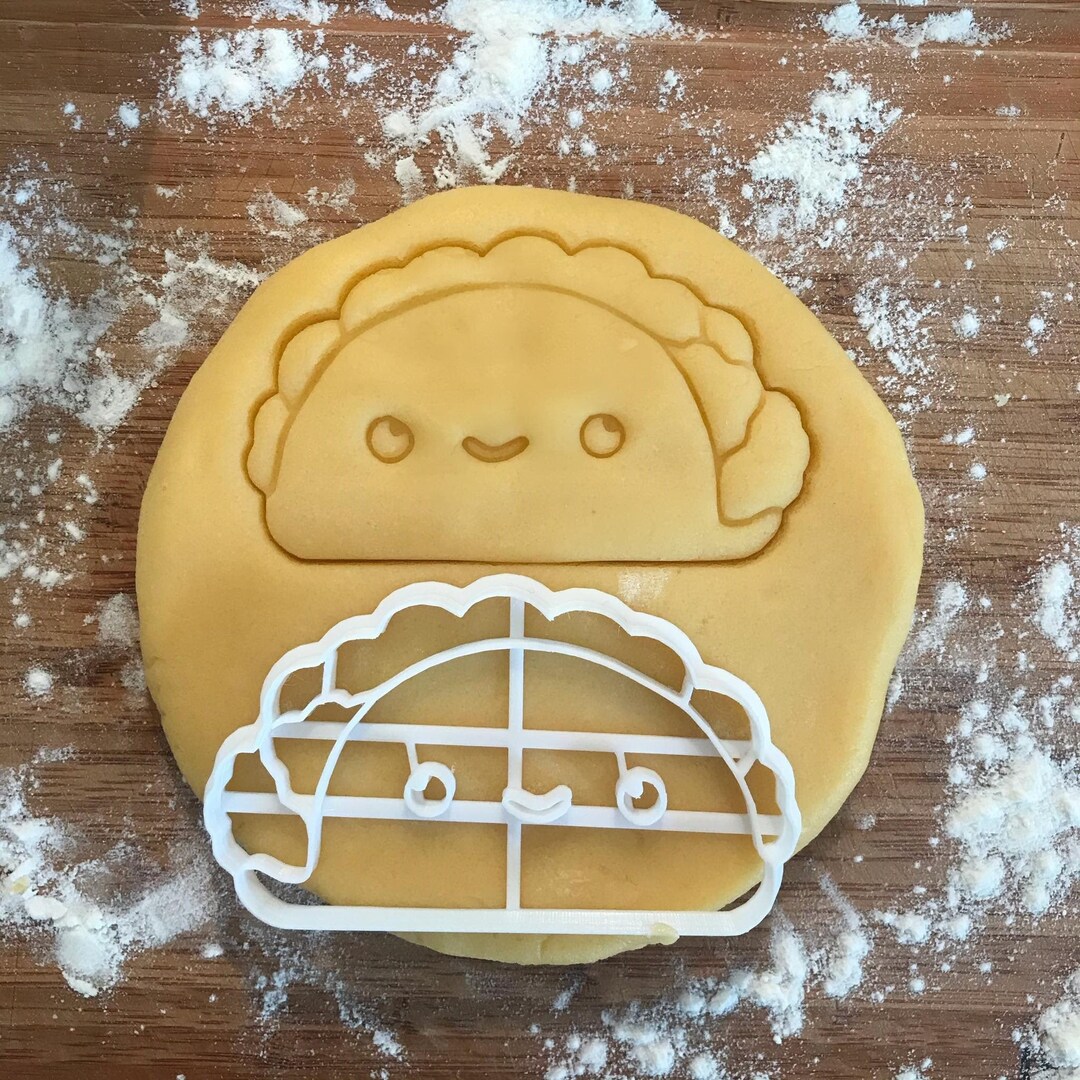 Taco Cookie Cutter, Taco Tuesday, Fondant Clay Cutter, Food Lover Gift ...